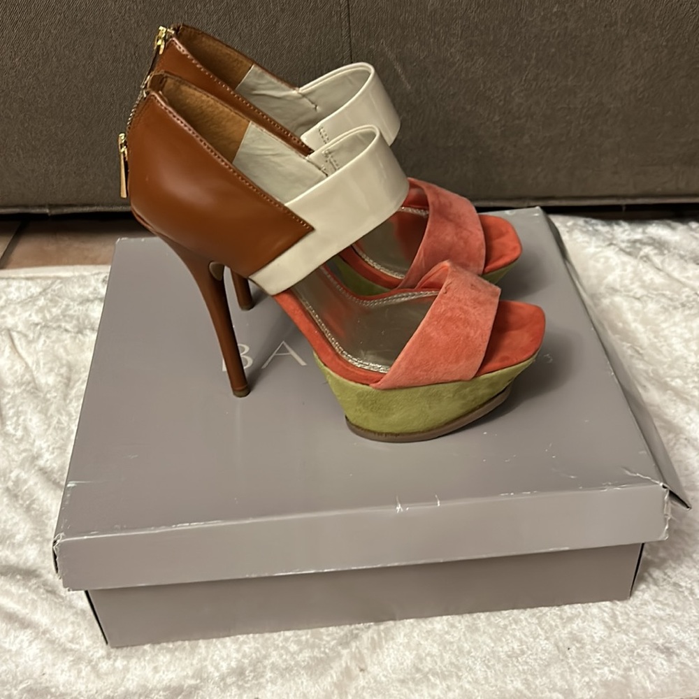 Rare Bakers Venessa Platform High Heels Color 70-Ltta… - Gem